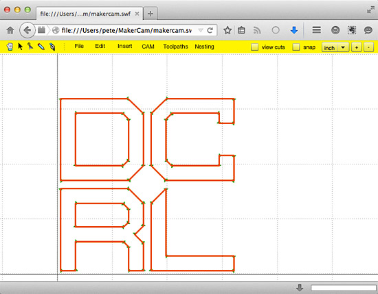 CAM Workflow – RasterWeb!
