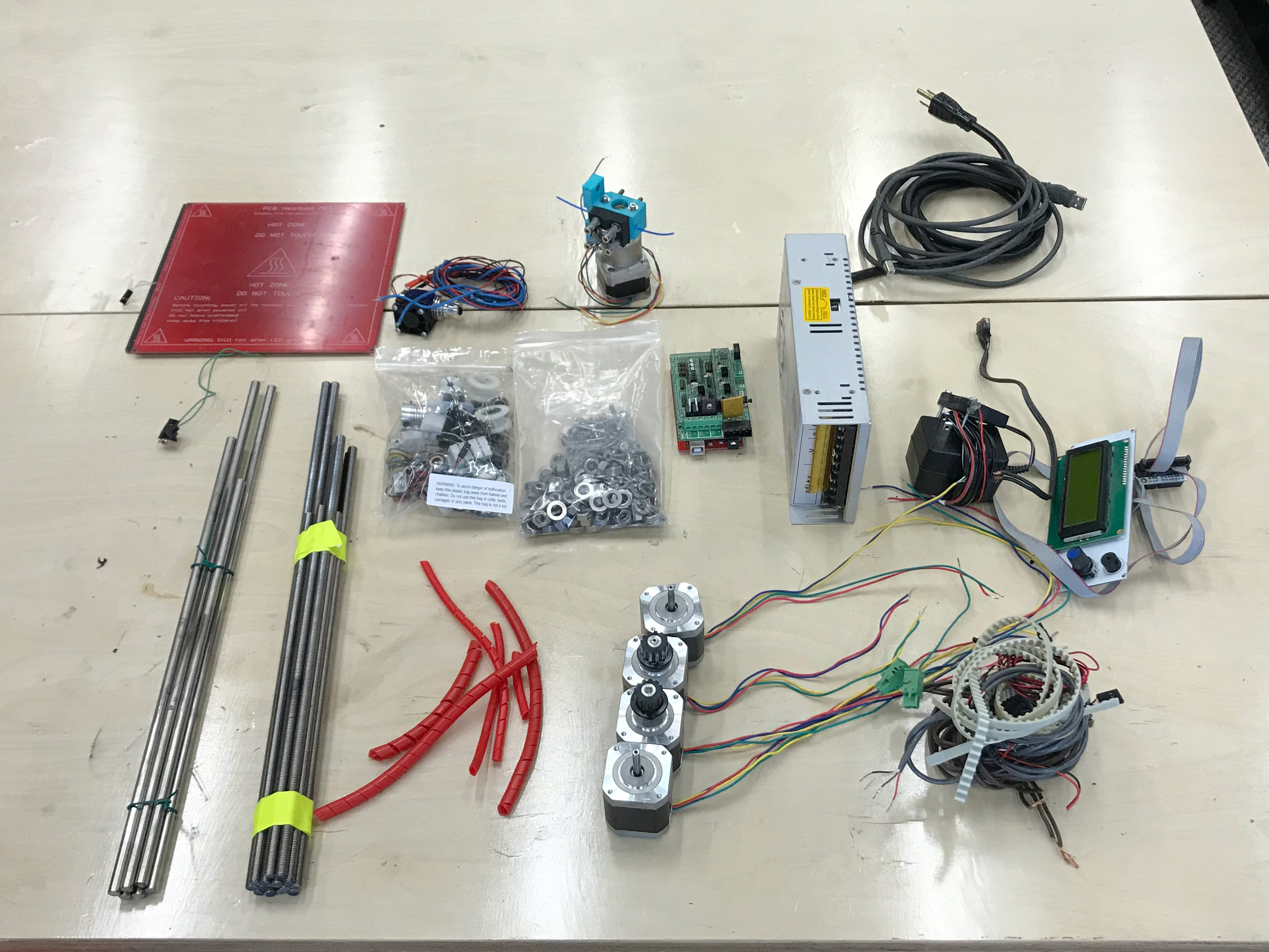 Rapid RepRap Disassembly – RasterWeb!