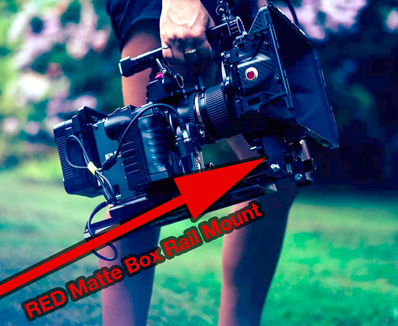 Return of the RED Matte Box Rail Mount – RasterWeb!