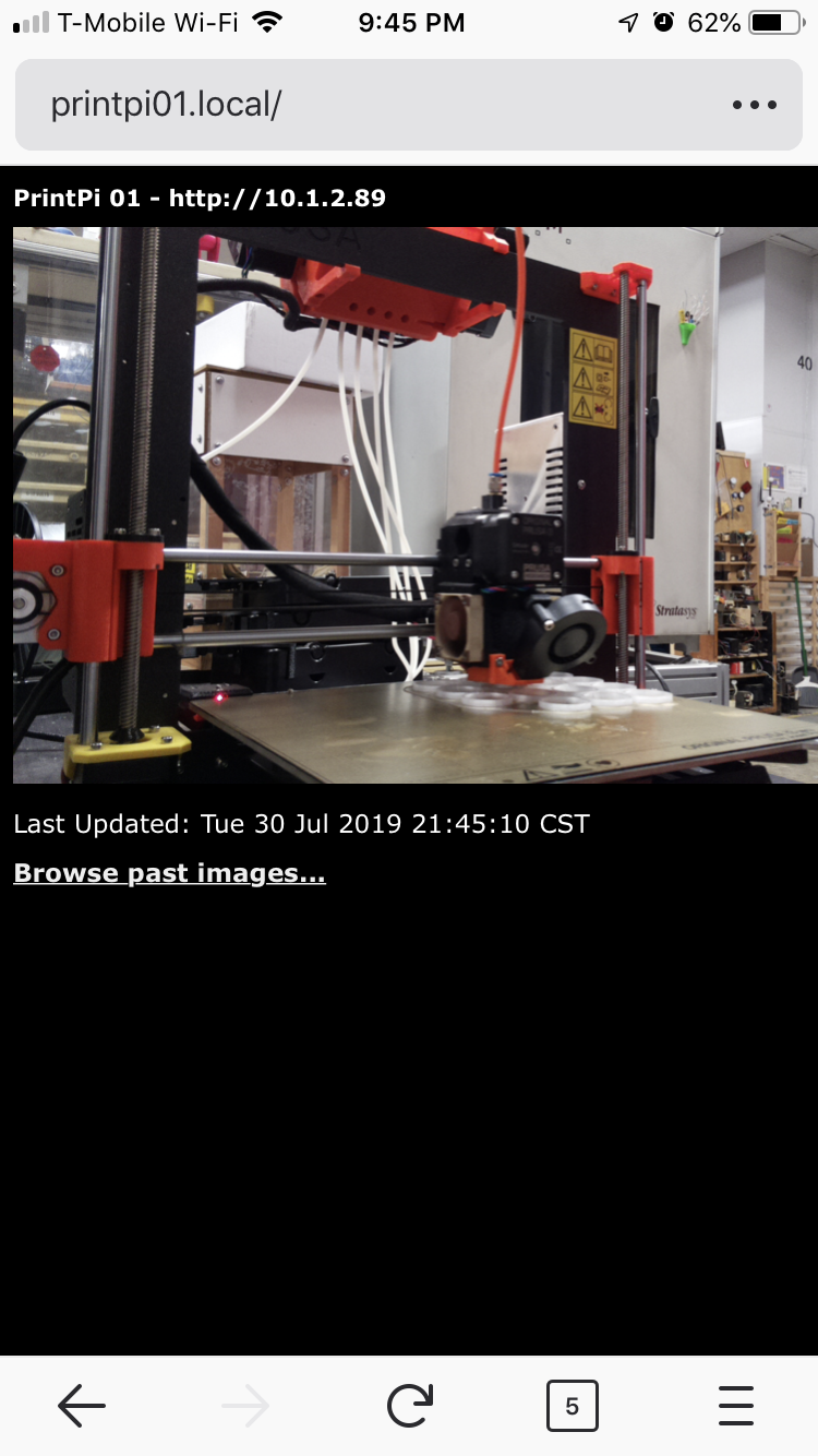 PrintPi 01 at Milwaukee Makerspace – RasterWeb!