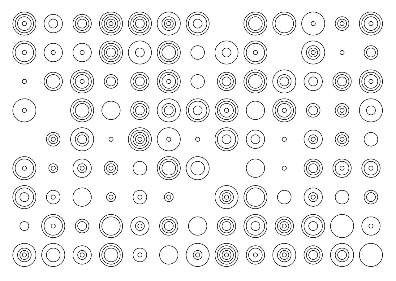 Shape Grid Circles – RasterWeb!