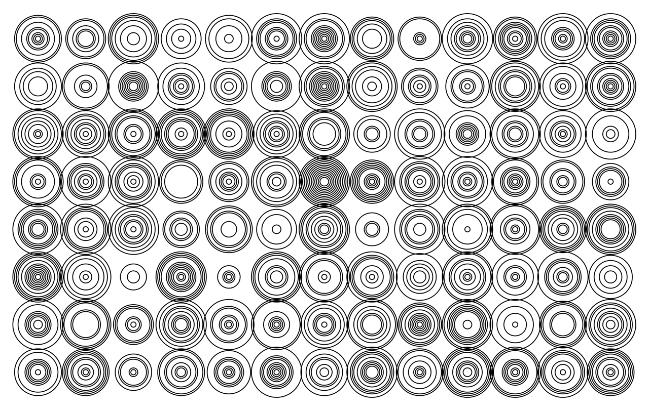 Shape Grid Circles – RasterWeb!
