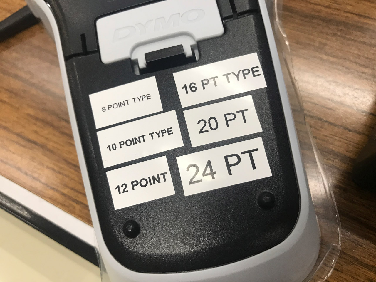 Label Maker Tip – RasterWeb!