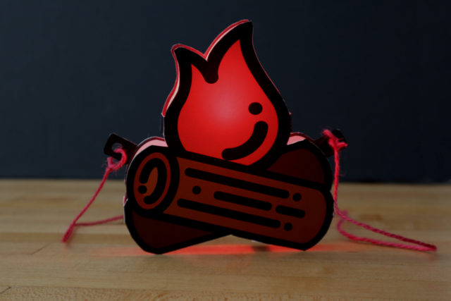 Campfire Badge – RasterWeb!