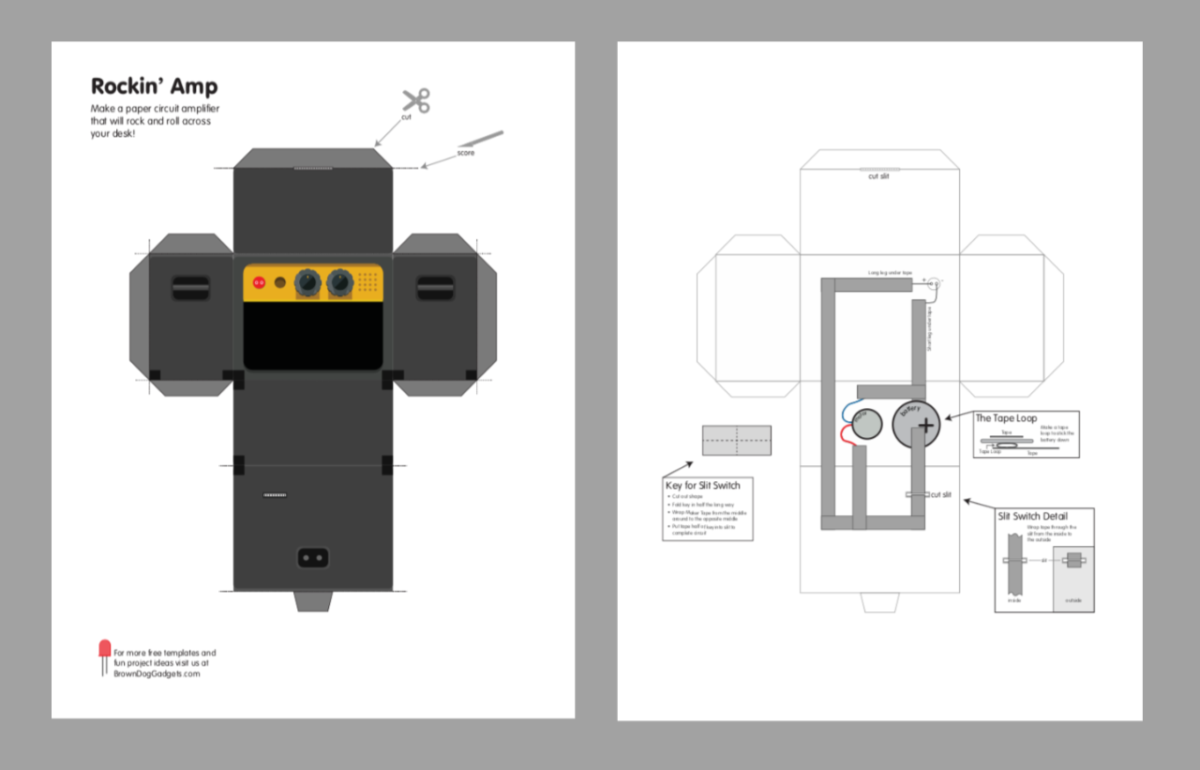 Rockin’ Amp Vibrobot – RasterWeb!