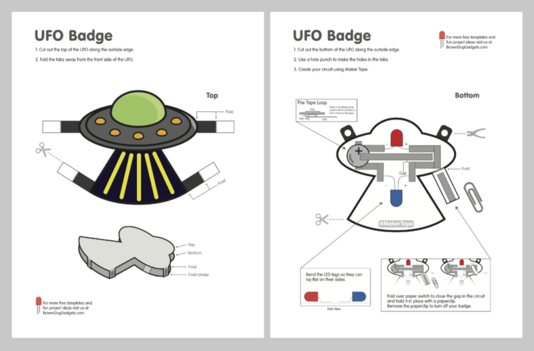 UFO Badge – RasterWeb!