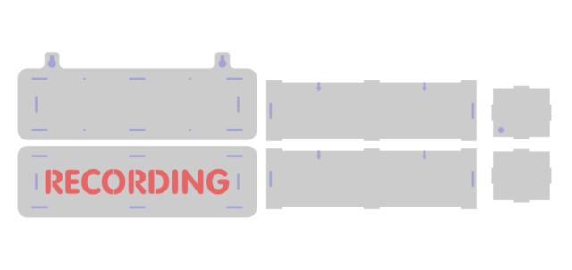 Recording Sign – RasterWeb!