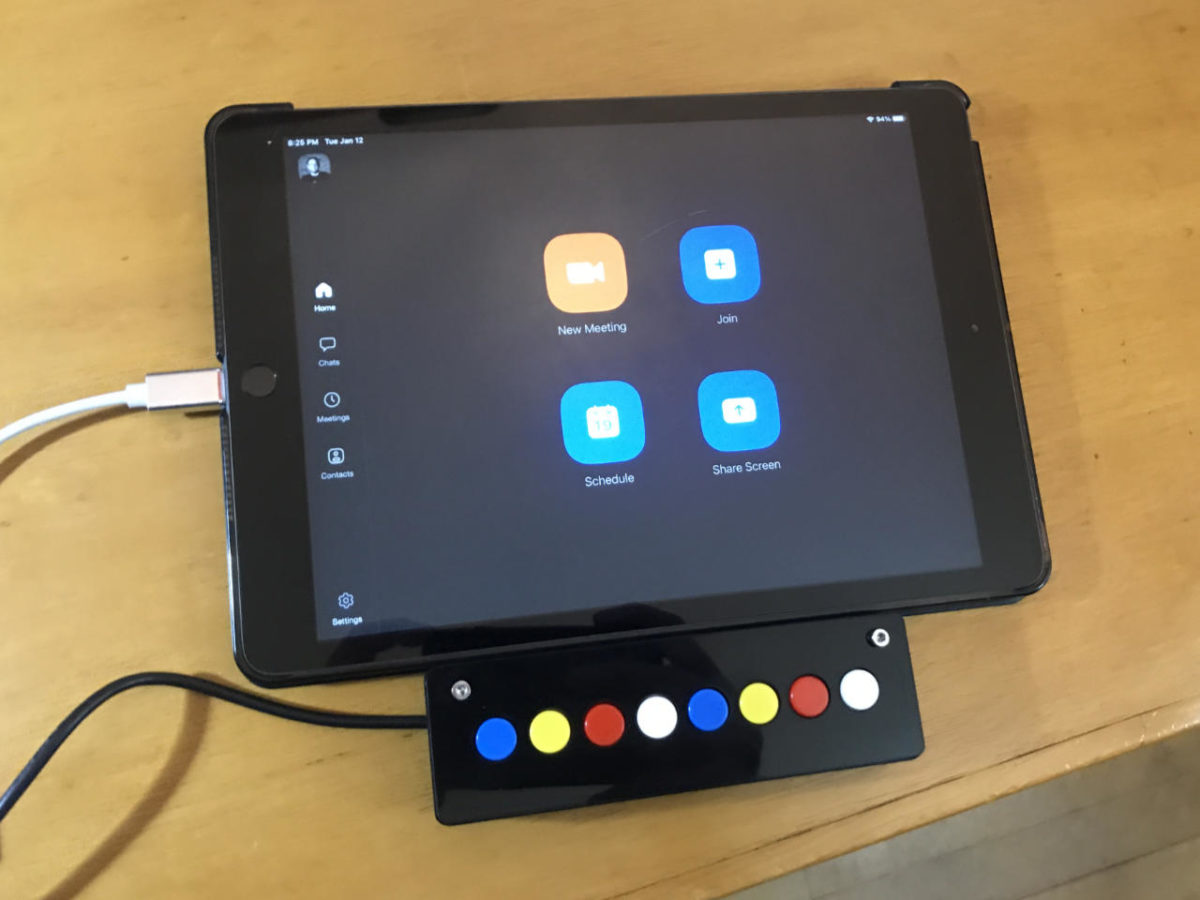 Zoom iPad Keypad Control – RasterWeb!