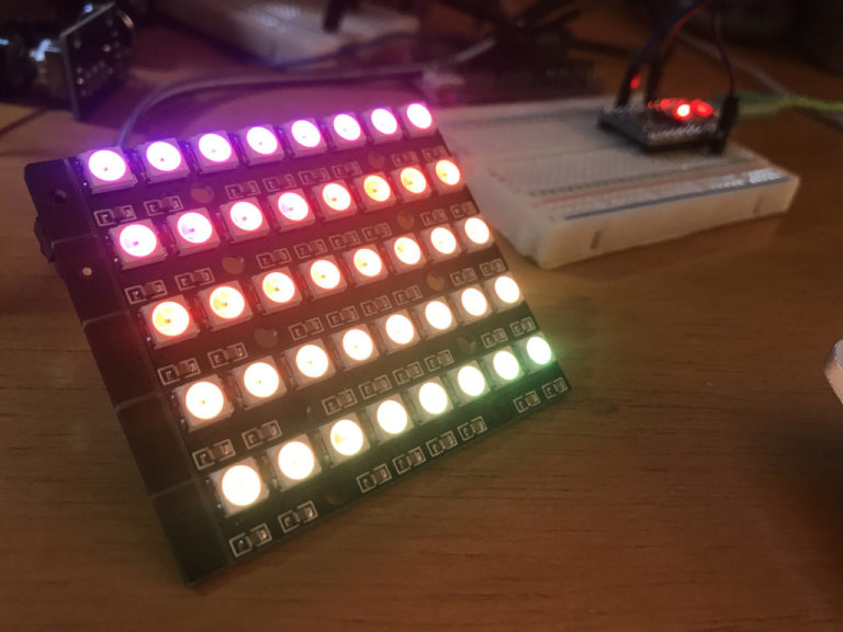 Fun with WS2812 LED Sticks – RasterWeb!