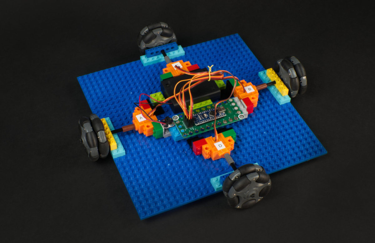 Omni Wheel Robot (LEGO Build) – RasterWeb!