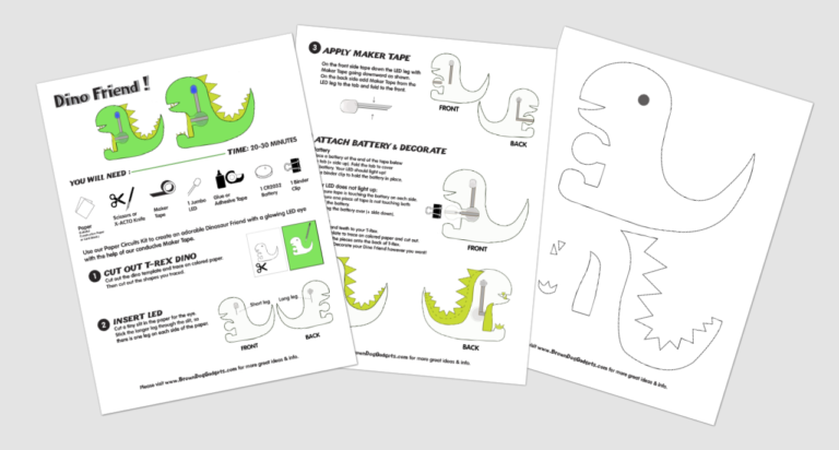 Paper Dino Friends! – RasterWeb!