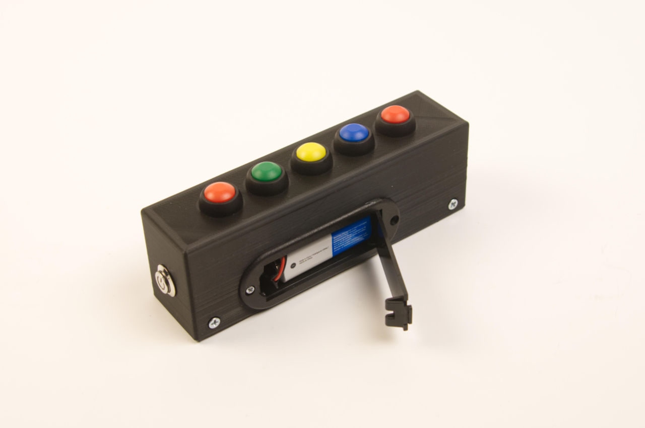 Handheld 5 Button MIDI Controller – RasterWeb!