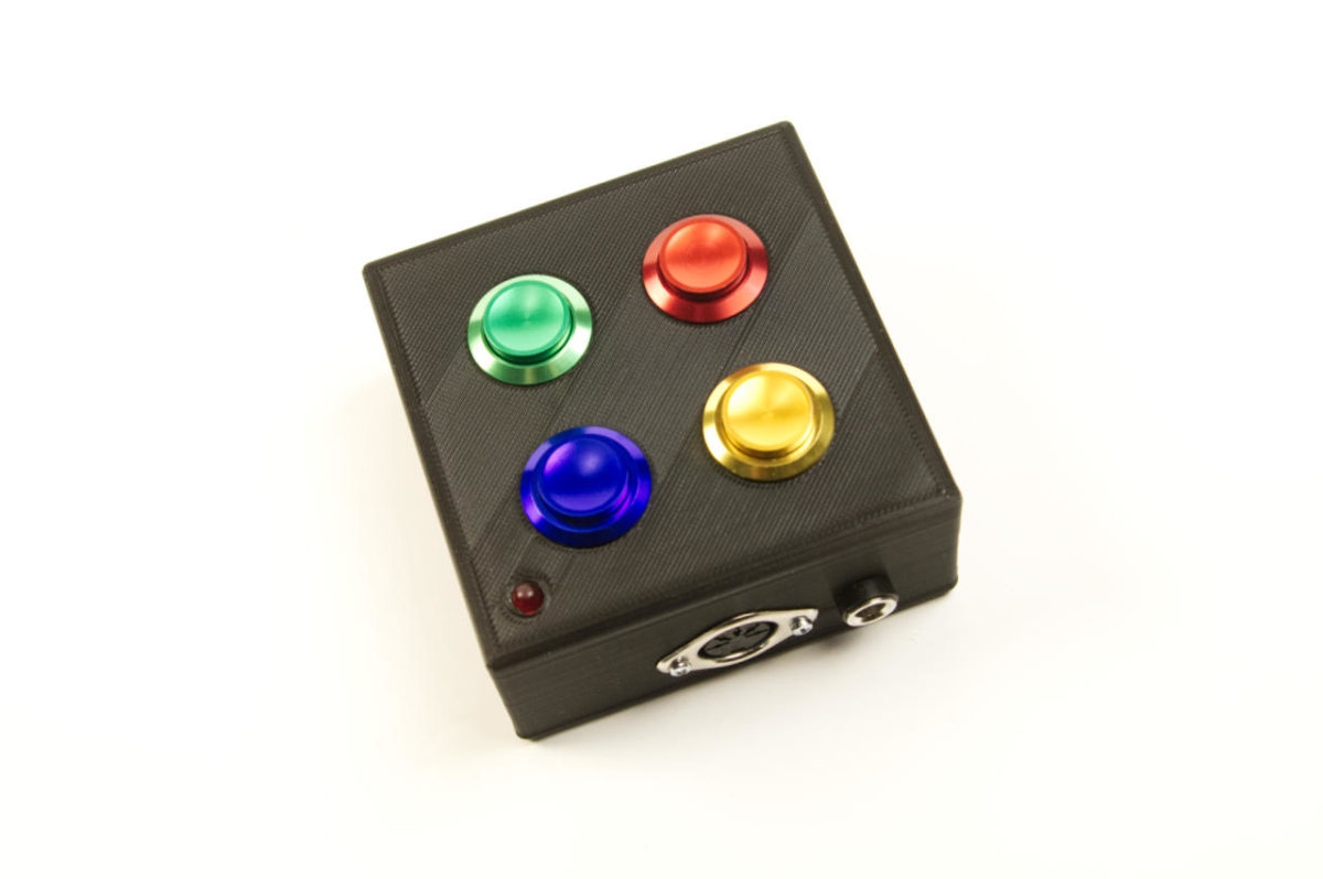 Four Button MIDI Box – RasterWeb!