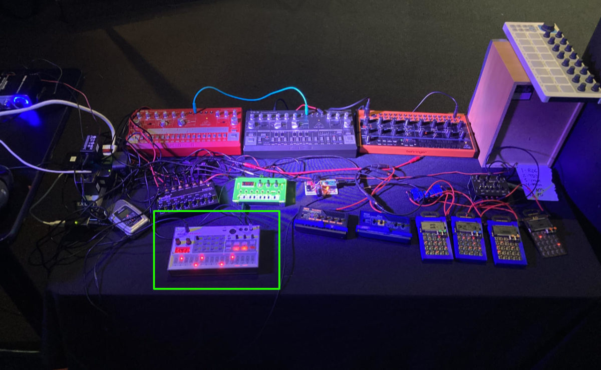Synth Setup for Maker Faire Milwaukee 2022 – RasterWeb!