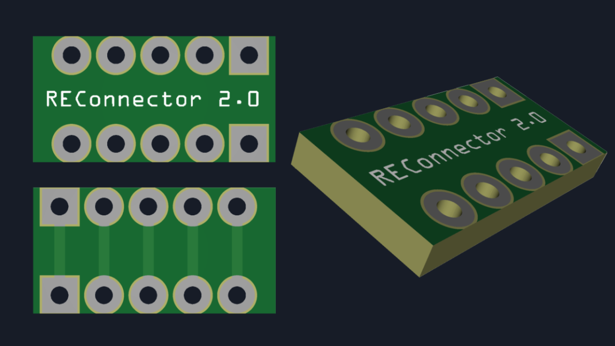 REConnector PCB – RasterWeb!