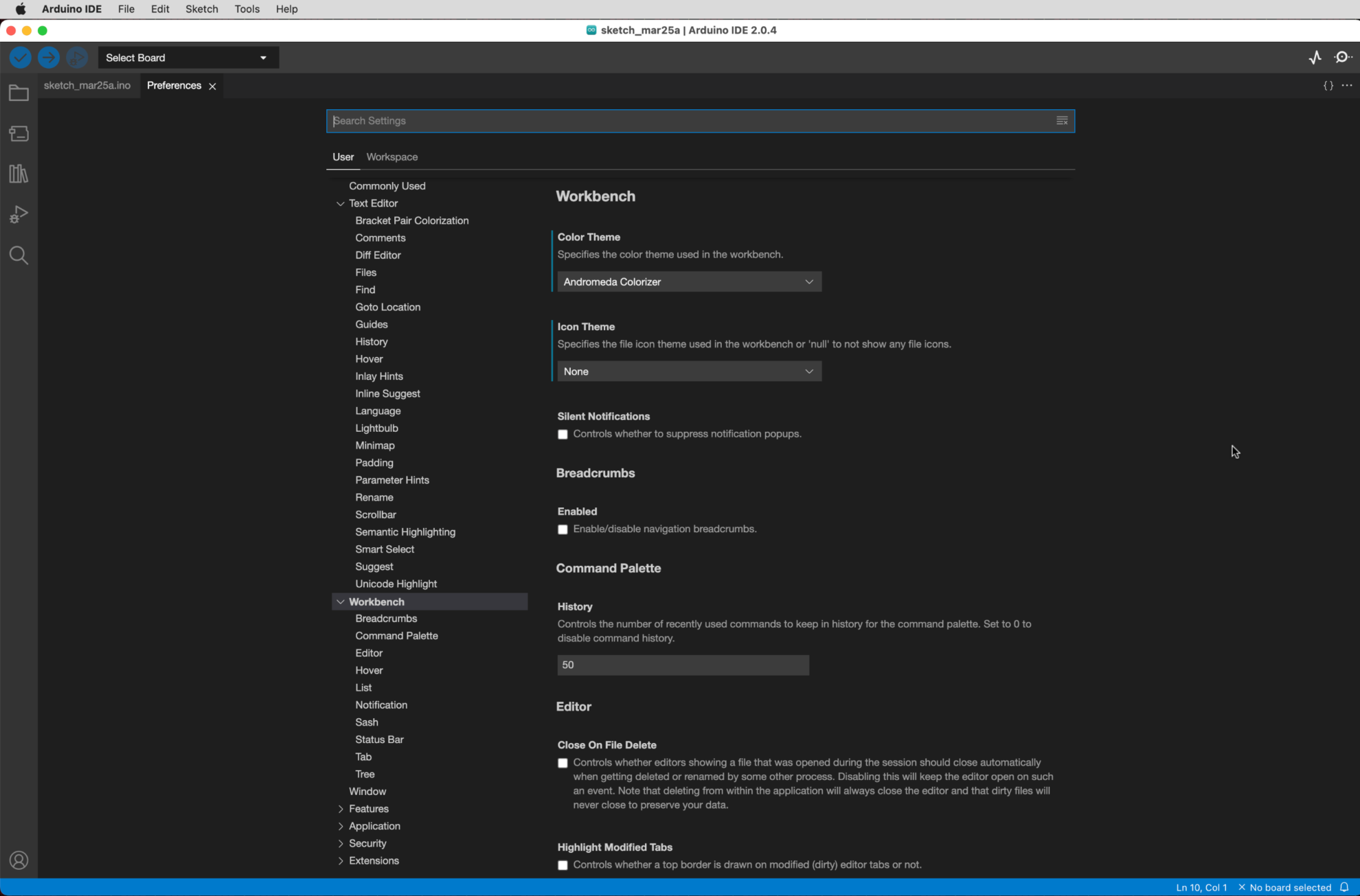 Advanced Preferences & Settings in Arduino IDE 2 – RasterWeb!