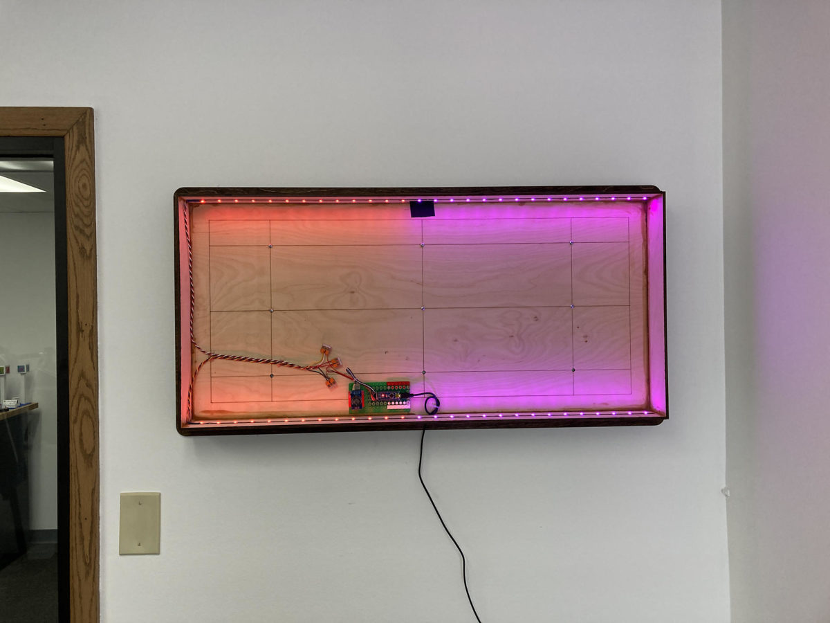 Large Laser Cut NeoPixel Sign – RasterWeb!