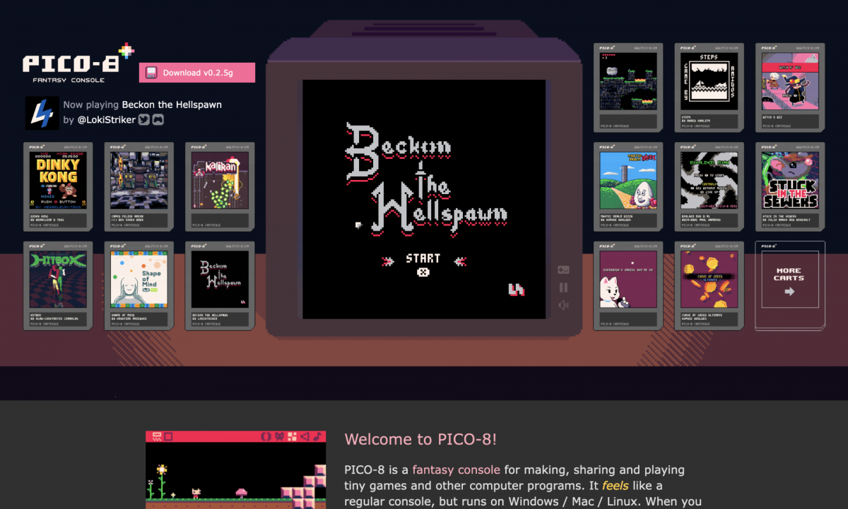 PICO-8 Favorite Games – RasterWeb!