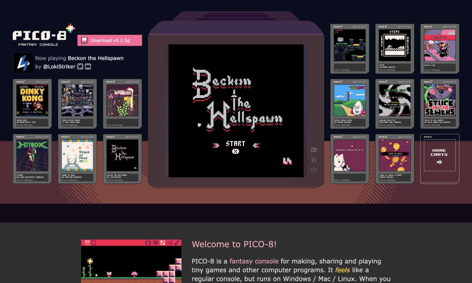 PICO-8 Favorite Games – RasterWeb!