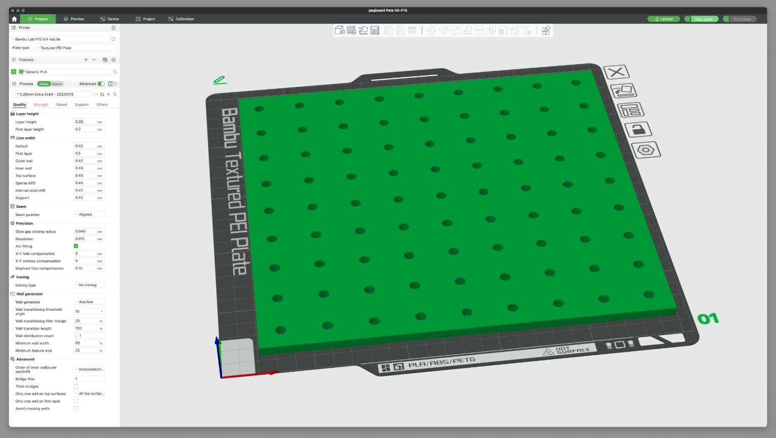A 3D Printed Pegboard – RasterWeb!