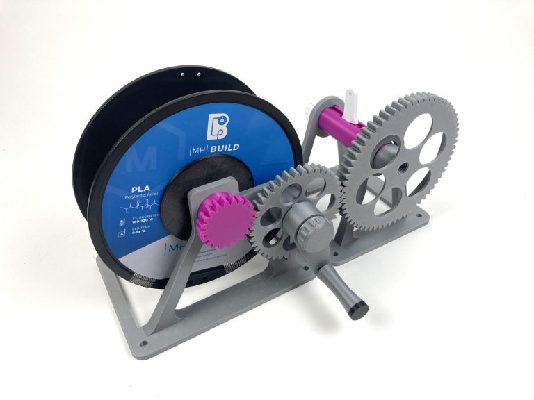 A 3D Printed Filament Spool Winder – RasterWeb!