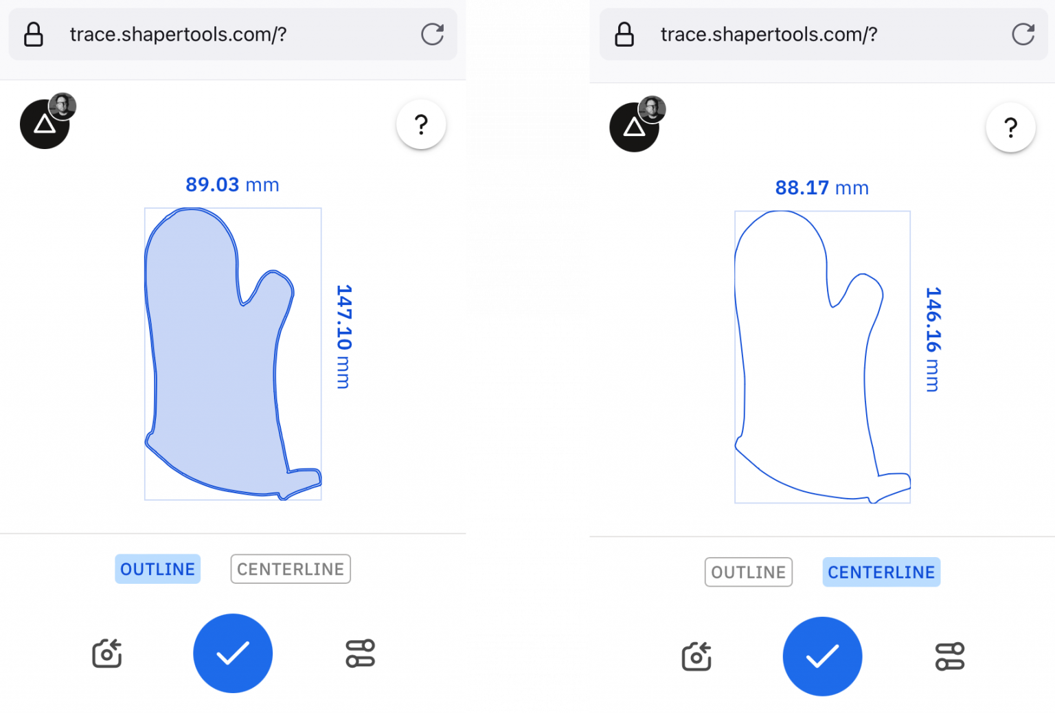 Using the Shaper Trace – RasterWeb!