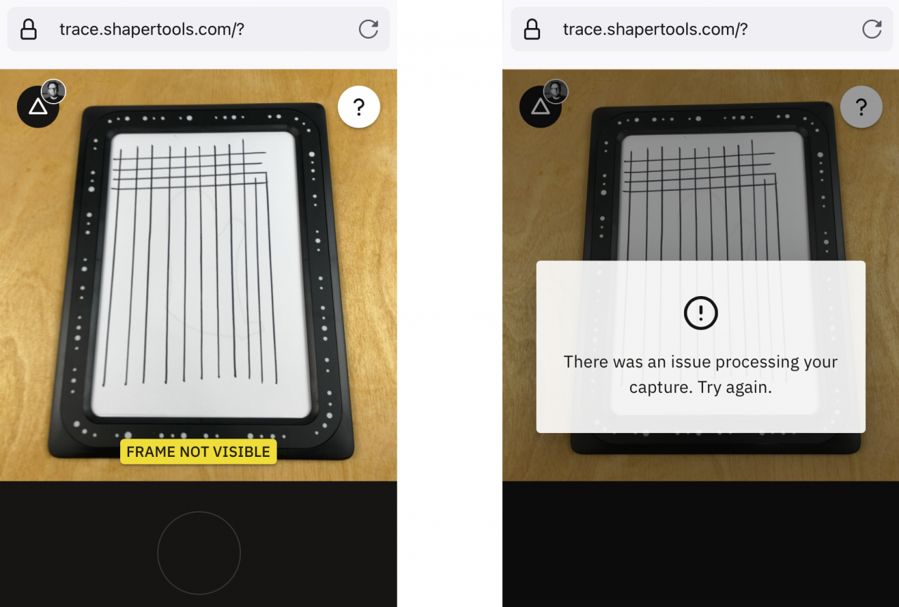 Using the Shaper Trace – RasterWeb!