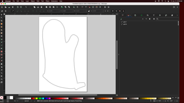Using the Shaper Trace – RasterWeb!