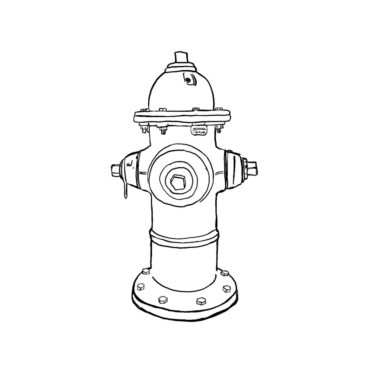 Fire Hydrant Sketch – RasterWeb!
