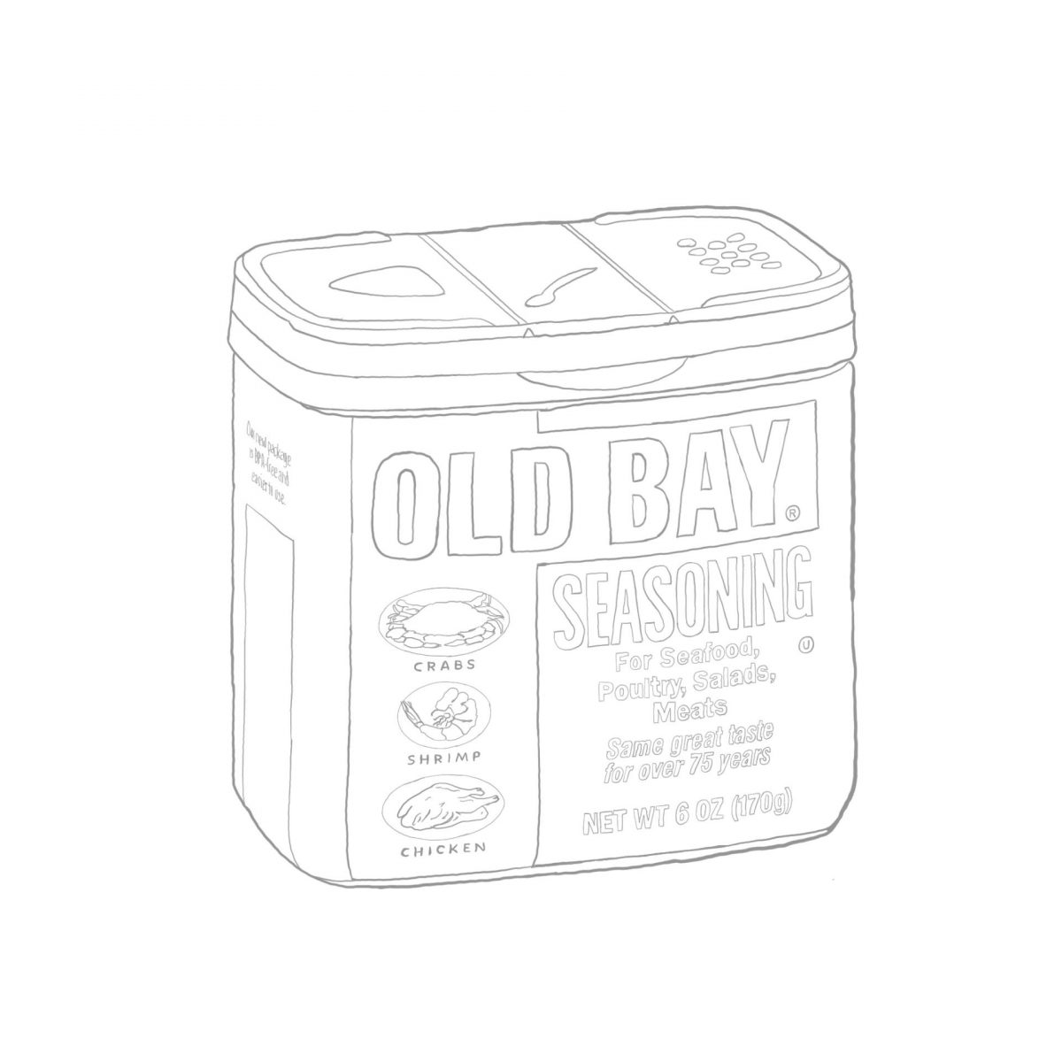 Old Bay Sketch – RasterWeb!