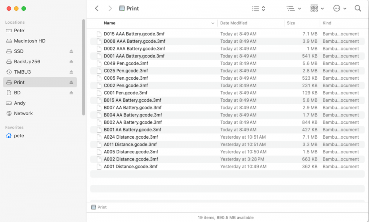 Properly Sorting Bambu Lab SD Card Files – RasterWeb!