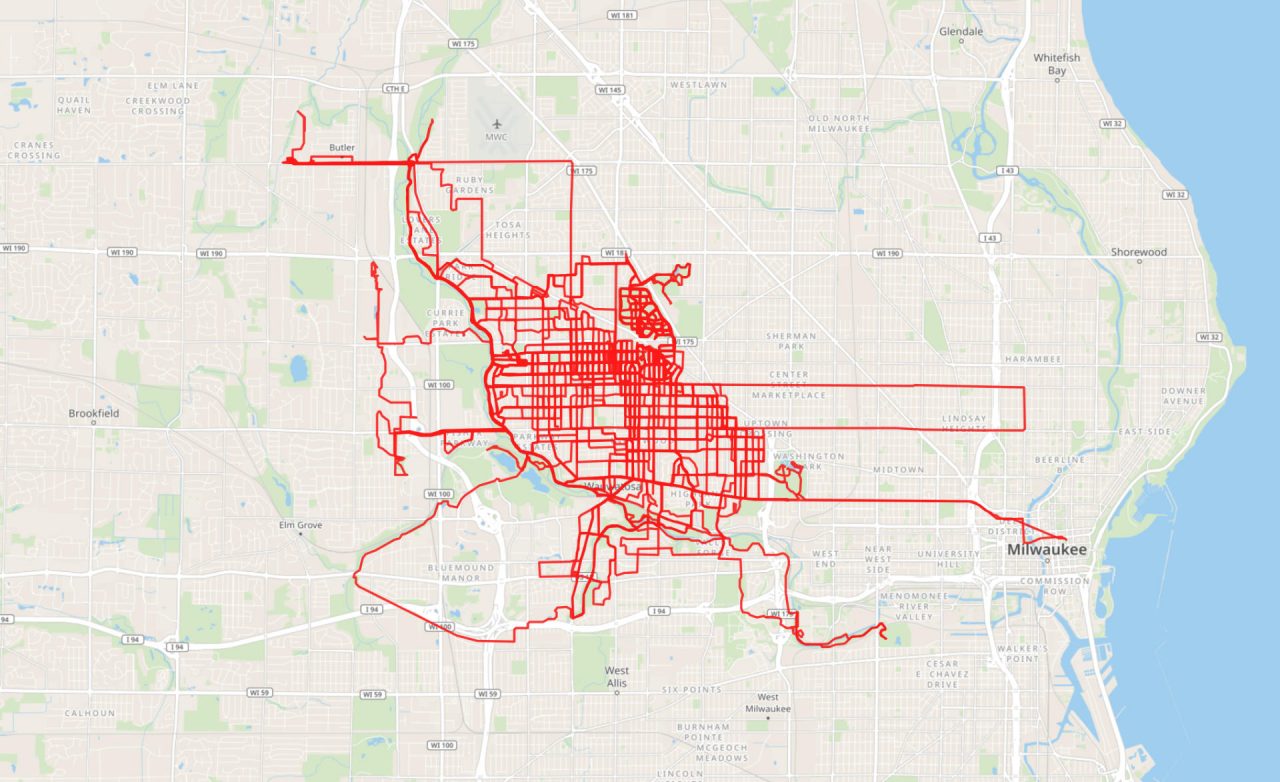 Mapping Bike Rides (Part I) – RasterWeb!